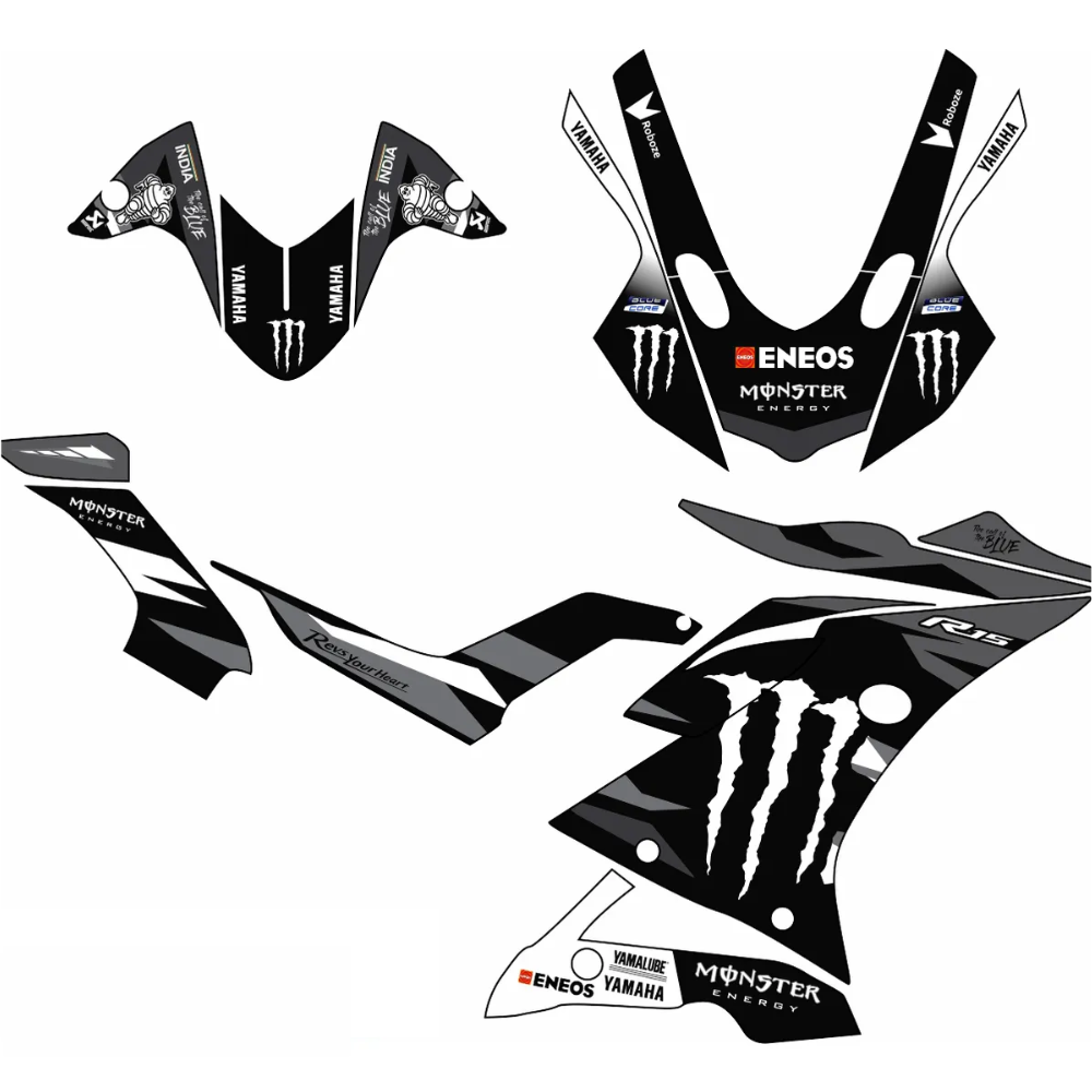 Adesivo Completo Monster MotoGP - Yamaha YZF R15